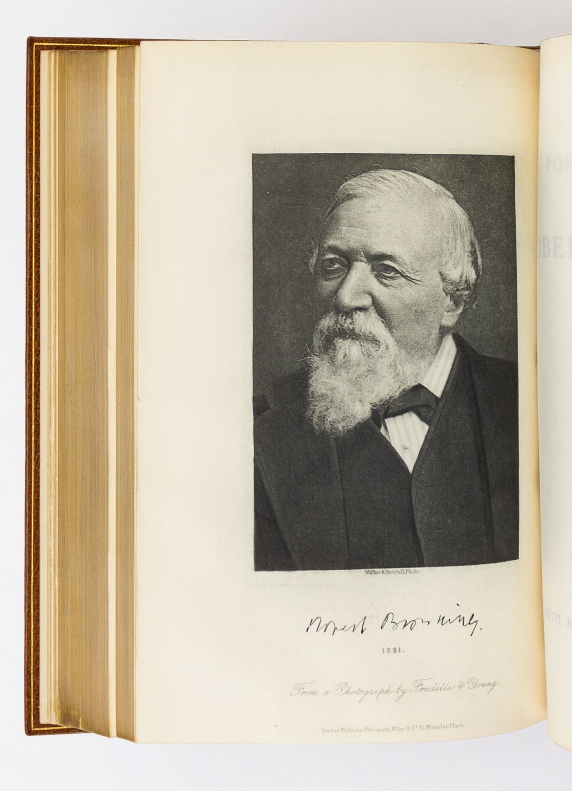THE POETICAL WORKS by (BINDINGS - BIRDSALL[?]). BROWNING, ROBERT | 1902 ...
