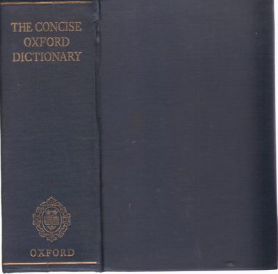 Concise Oxford English Dictionary
