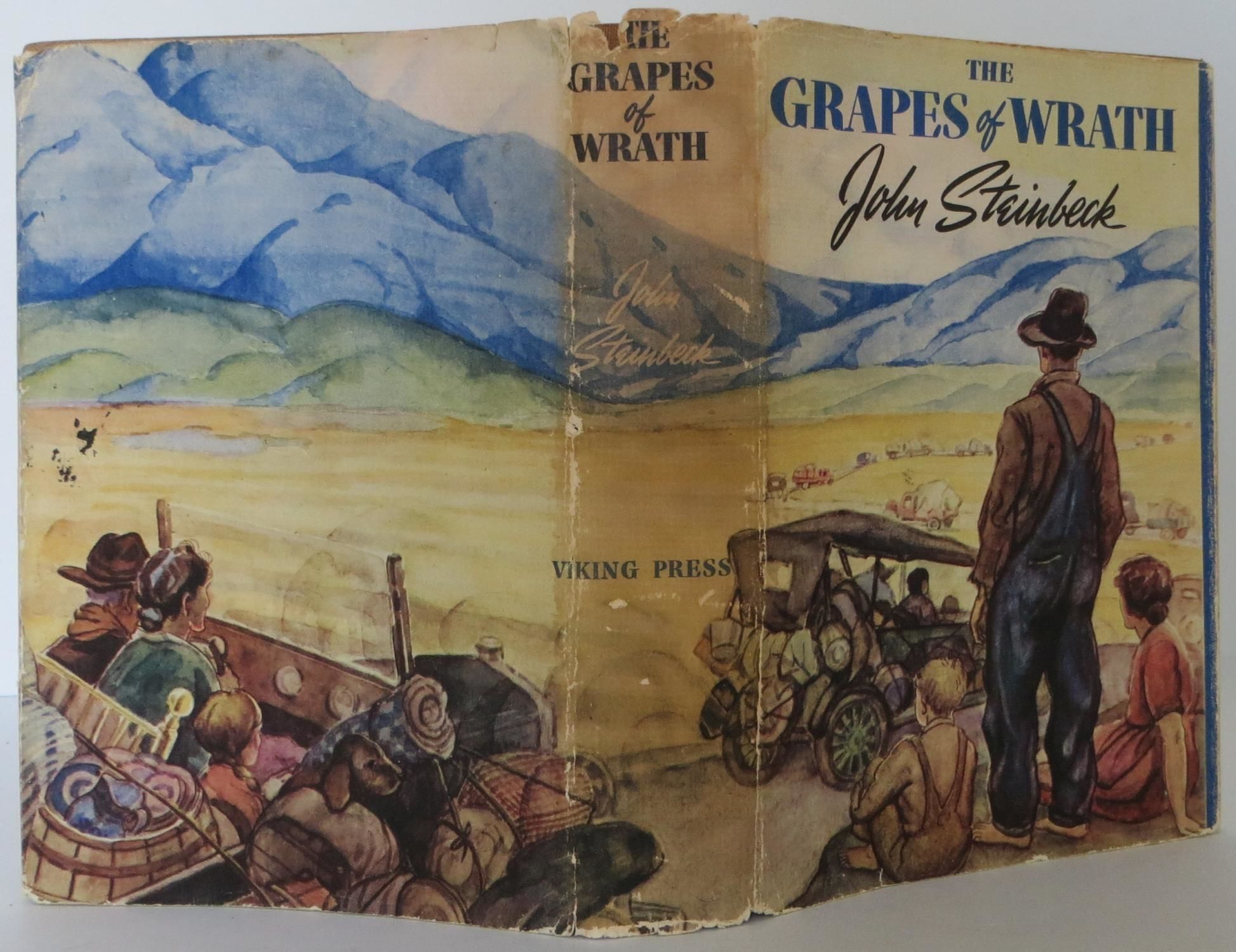 The Grapes of Wrath by Steinbeck, John | Hardcover | 1939 | Viking ...
