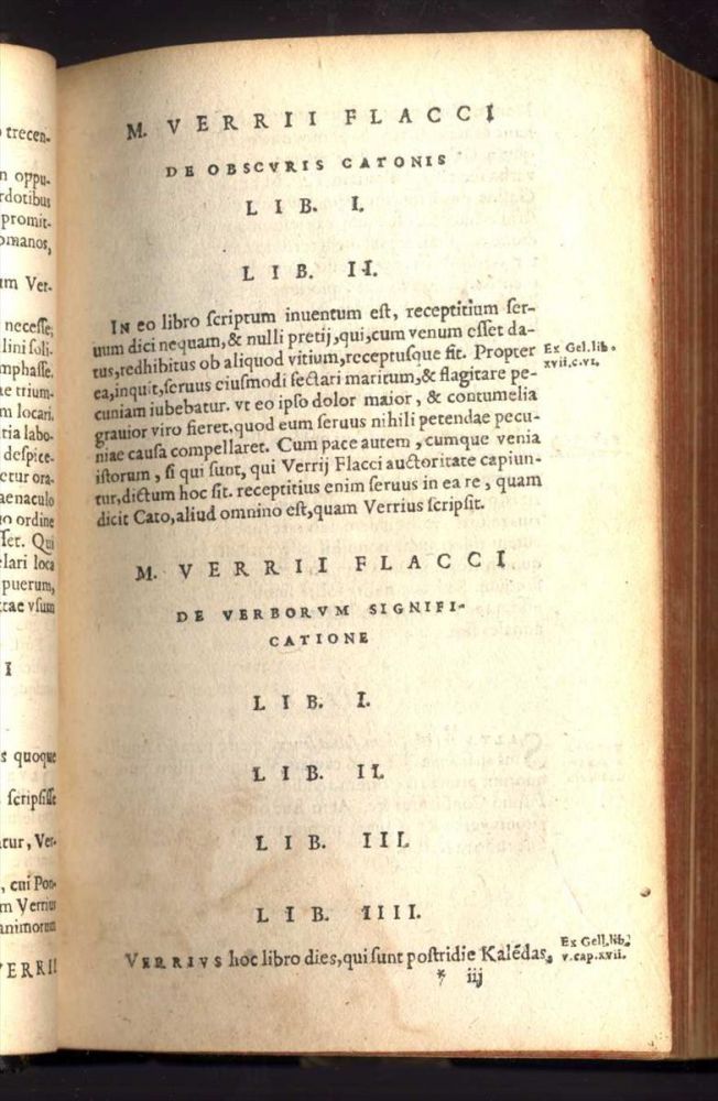 Sextus Pompei Festi De Verborum Significatione Libri XX. Et in Eos ...