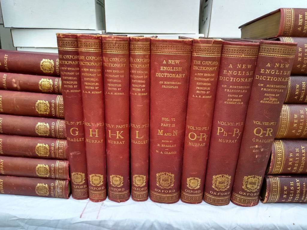 A New English Dictionary on Historical Principles; Founded Mainly on the Materials Collected by ...