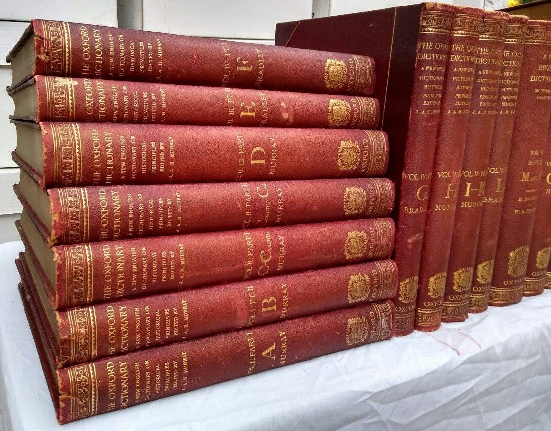 A New English Dictionary on Historical Principles; Founded Mainly on the Materials Collected by ...