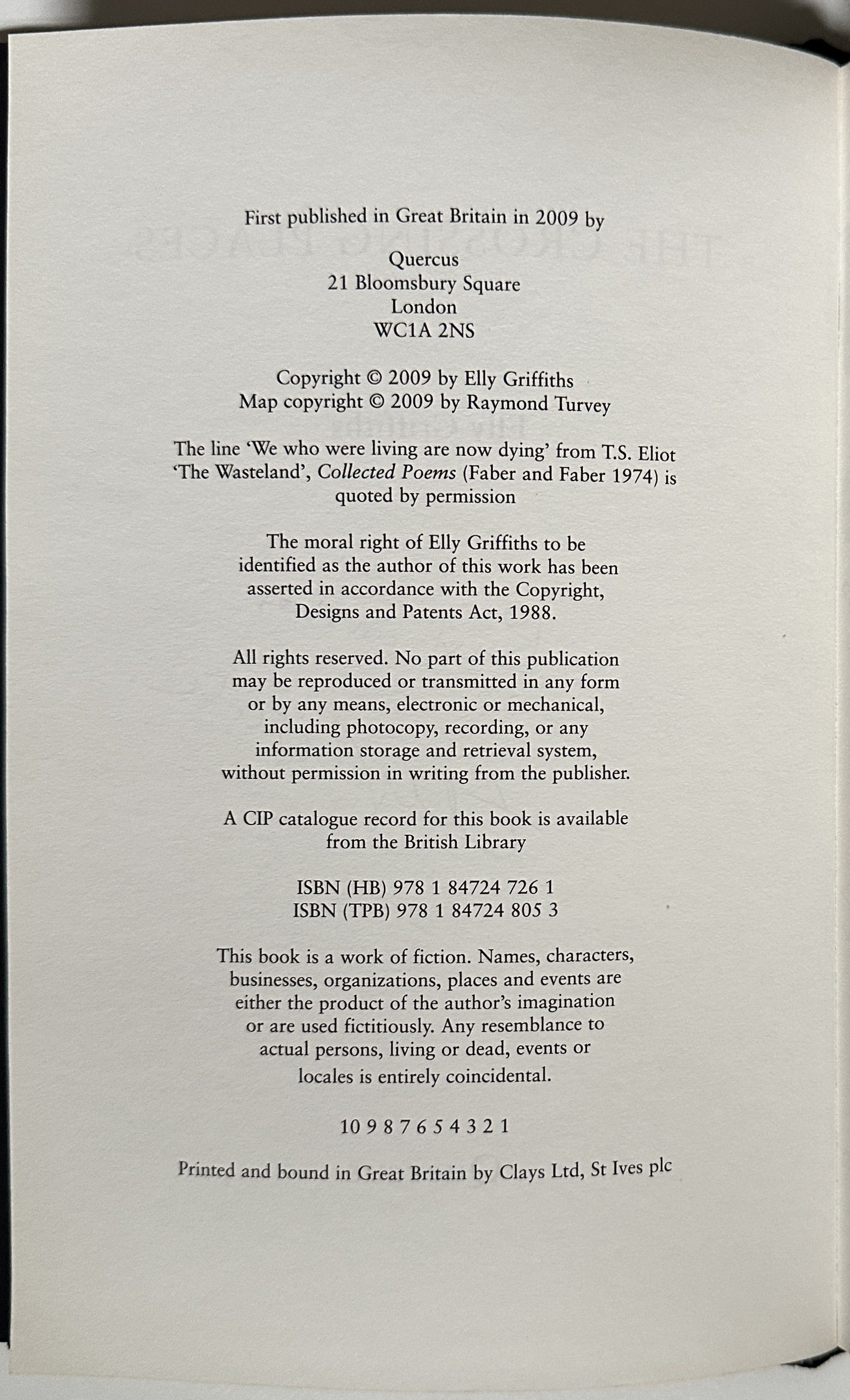 The Crossing Places (Dr. Ruth Galloway Series #1) by Griffiths, Elly ...