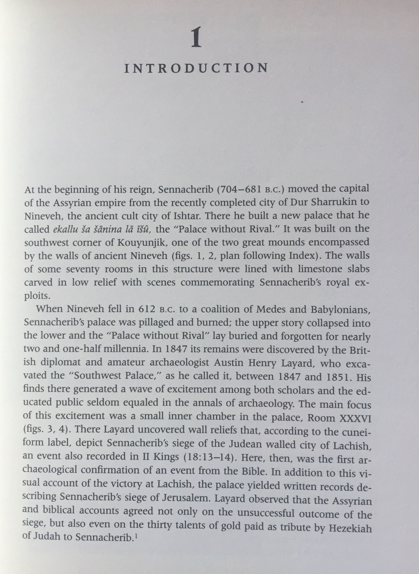 Sennacherib’s palace without rival at Nineveh by RUSSELL John Malcolm ...