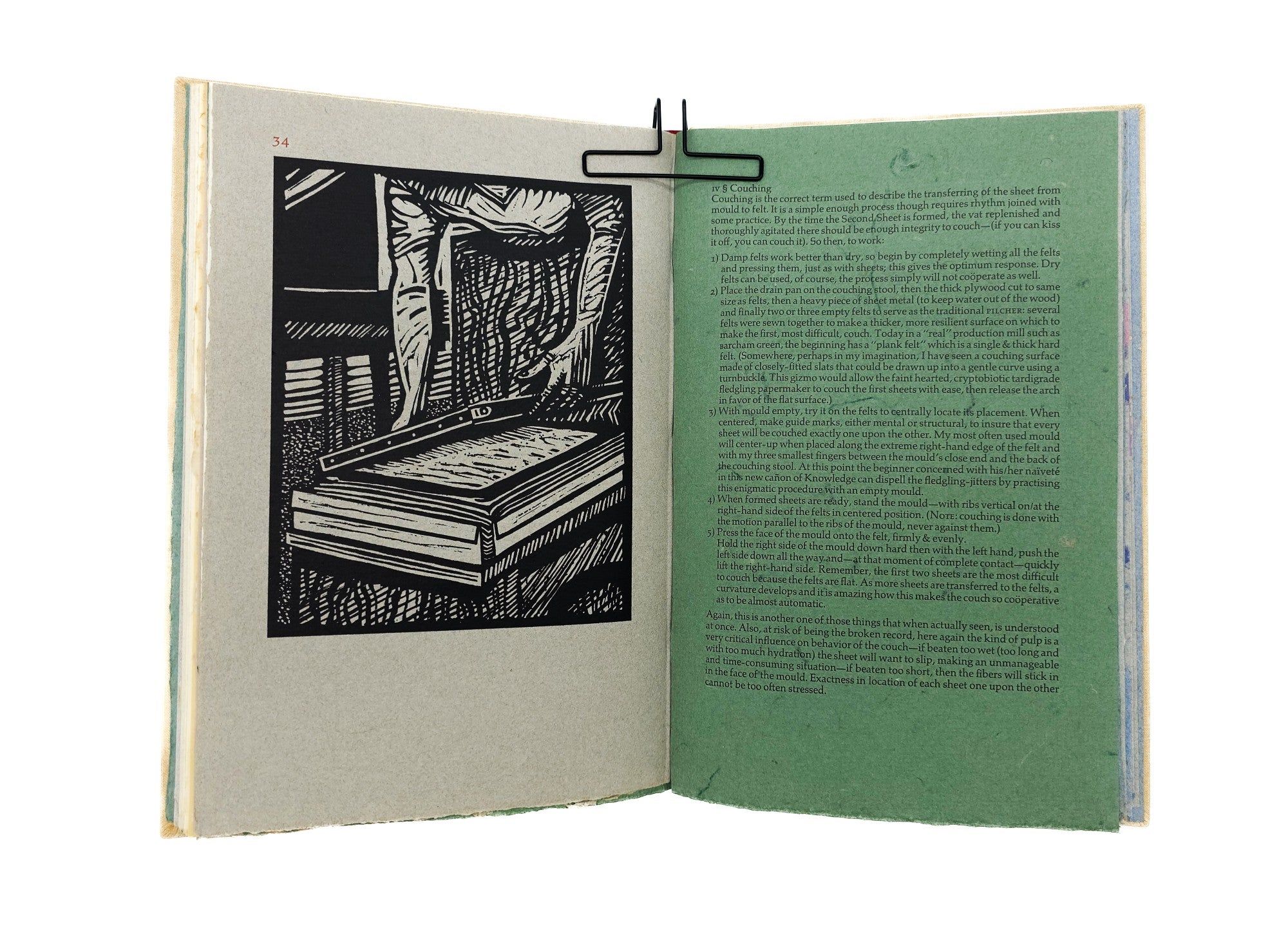 [SPECIAL PRESS] HAND PAPERMAKING: PAPERMAKING BY HAND. A BOOK OF ...