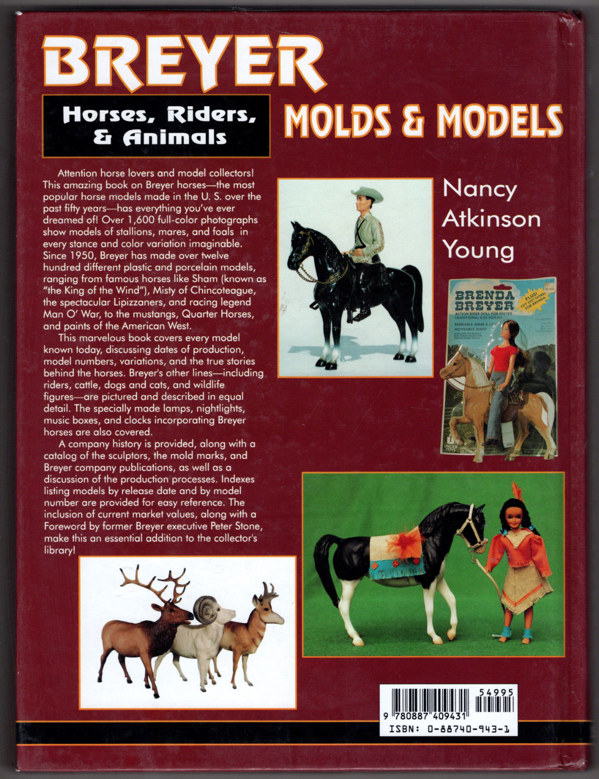 Breyer Molds & Models: Horses, Riders, & Animals 1950-1995 by Young ...