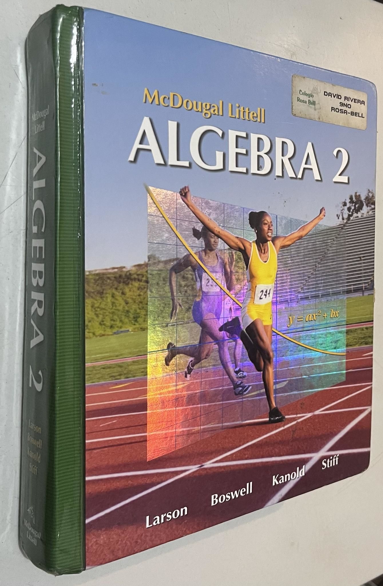 Algebra 2 Book Mcdougal Littell