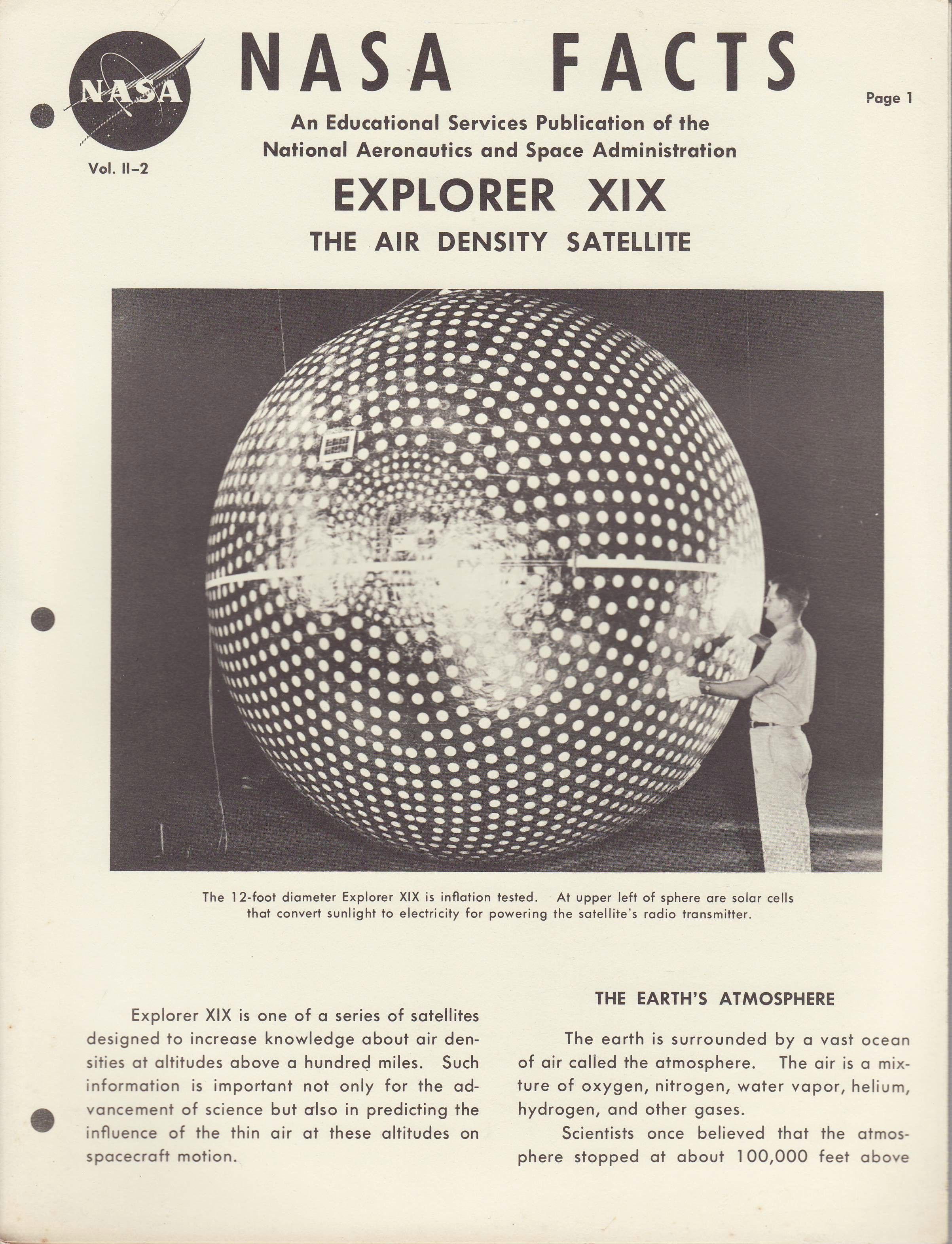 Nasa Explorer 2 Satellite