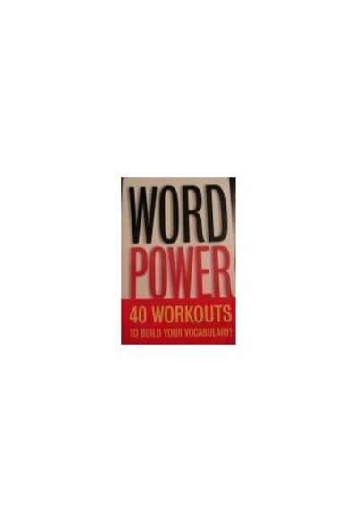 BIBLIO | Word power 40 workouts to build your vocabulary! by Bloomsbury ...