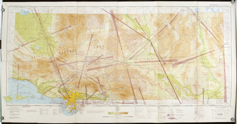 Sectional Map Los Angles