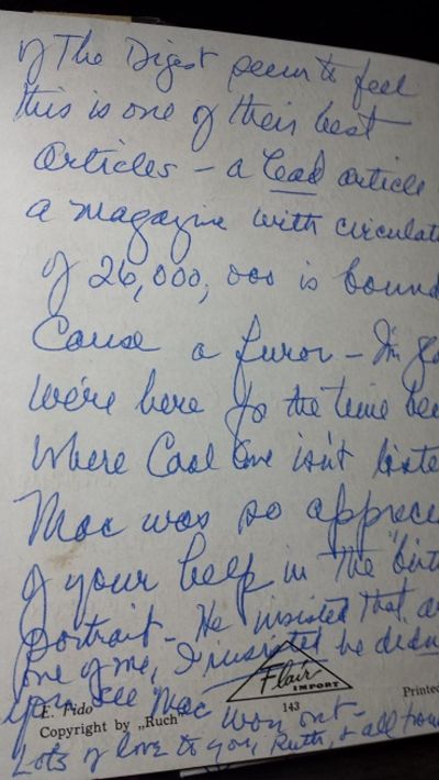 1940s - 1950s ORIGINAL GROUP OF HANDWRITTEN AND TYPED LETTERS SOME ...