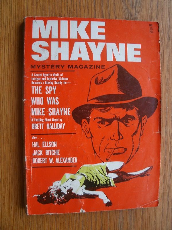Mike Shayne Mystery Magazine January 1966 Vol. 18, No. 2 by Kleinman ...