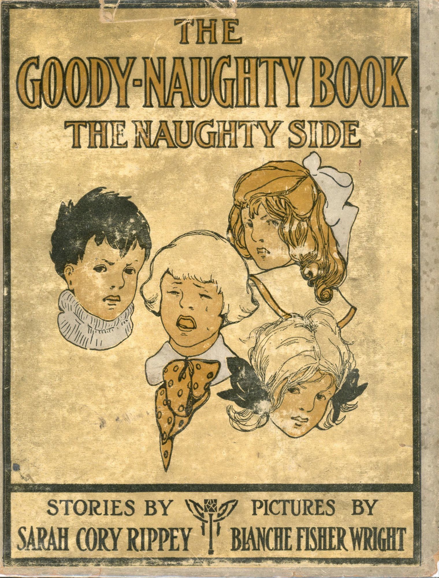 The Goody-Naughty Book By Sarah Cory; Blanche Fisher Wright Rippey ...