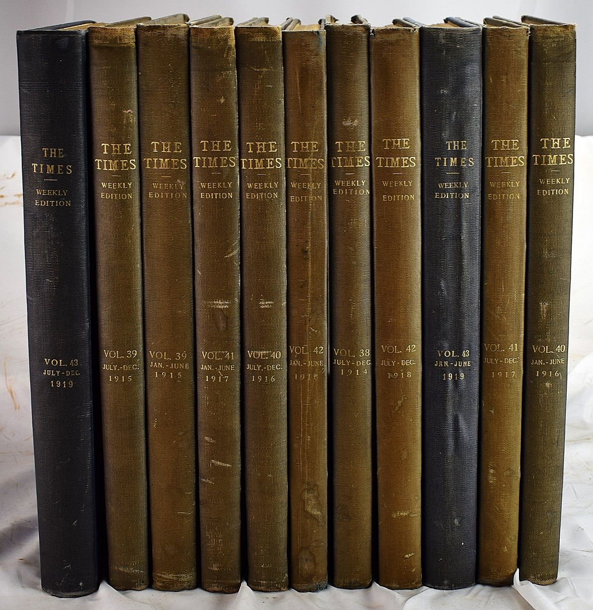 The Times Weekly Edition (The London Times newspaper, original issues ...