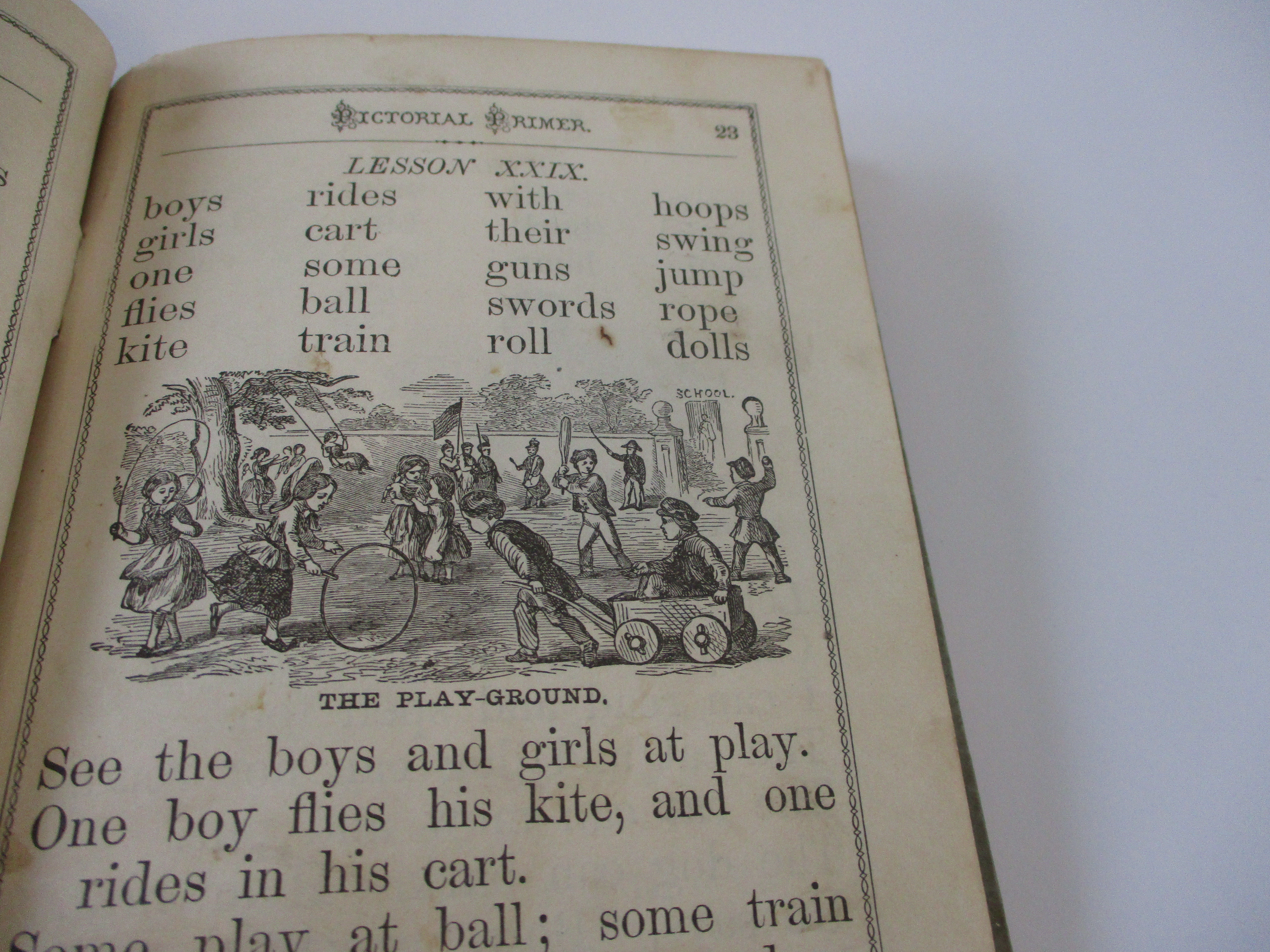Sanders Pictorial Primer by Charles W Sanders | Hardcover | 1858 ...