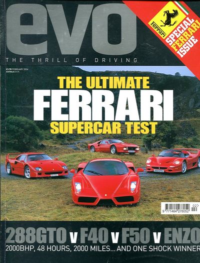 EVO Magazine February 2004 Special Ferrari Issue : Number 64 by Richard ...