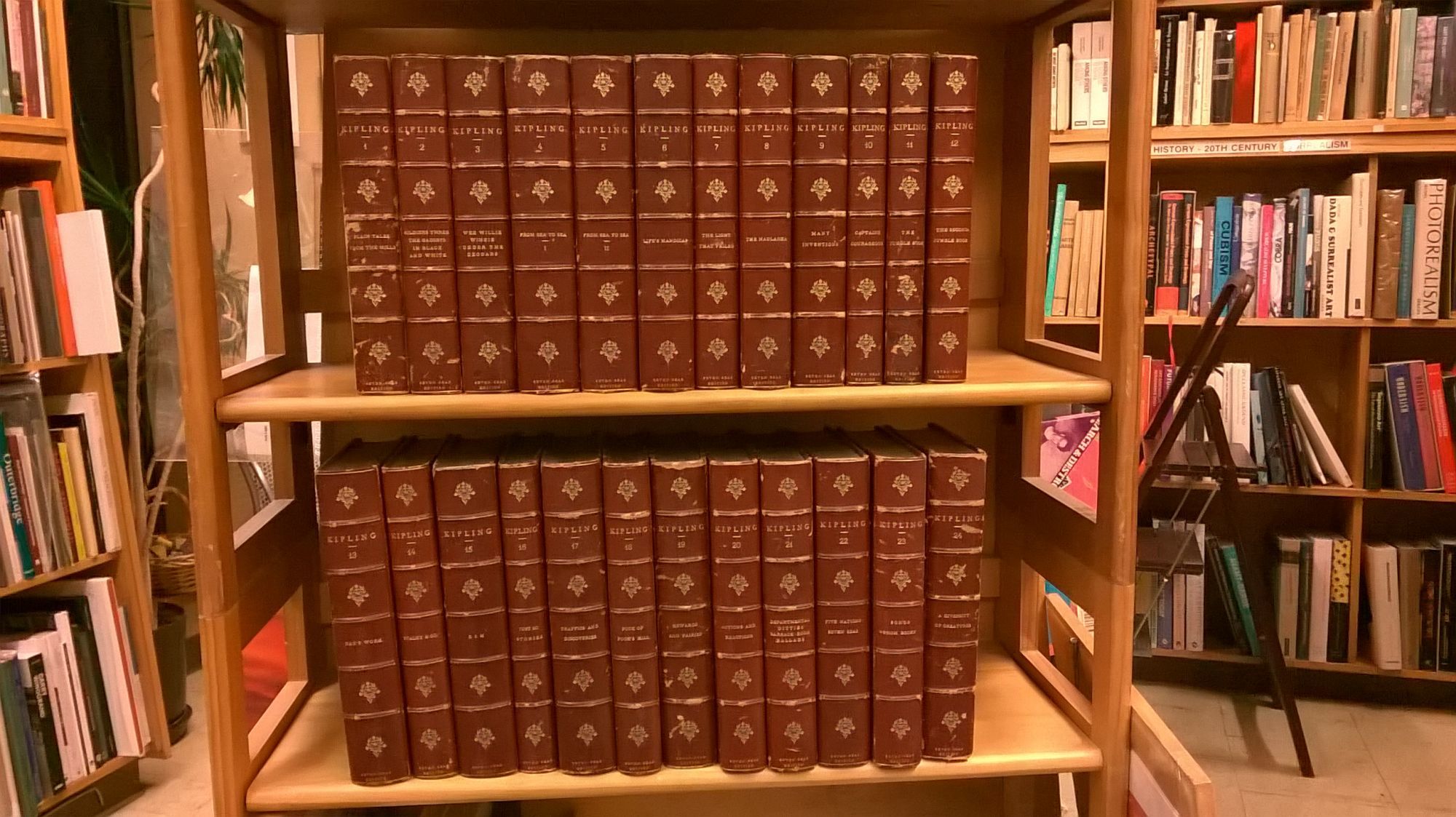 Collected Works (24 Volumes, signed) by Rudyard Kipling | Hard cover ...