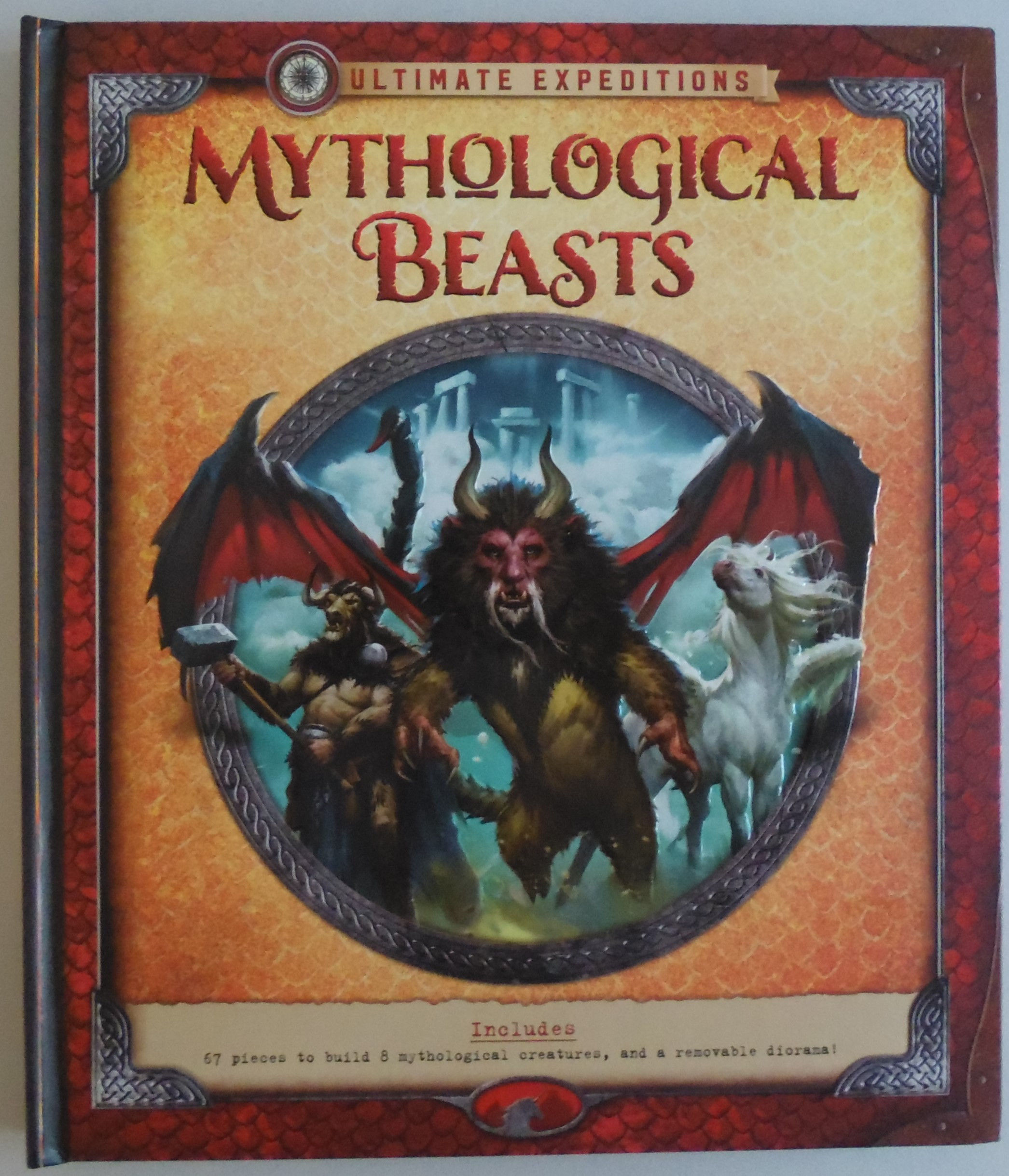 Ultimate Expeditions Mythological Beasts: Includes 67 pieces to build 8 ...