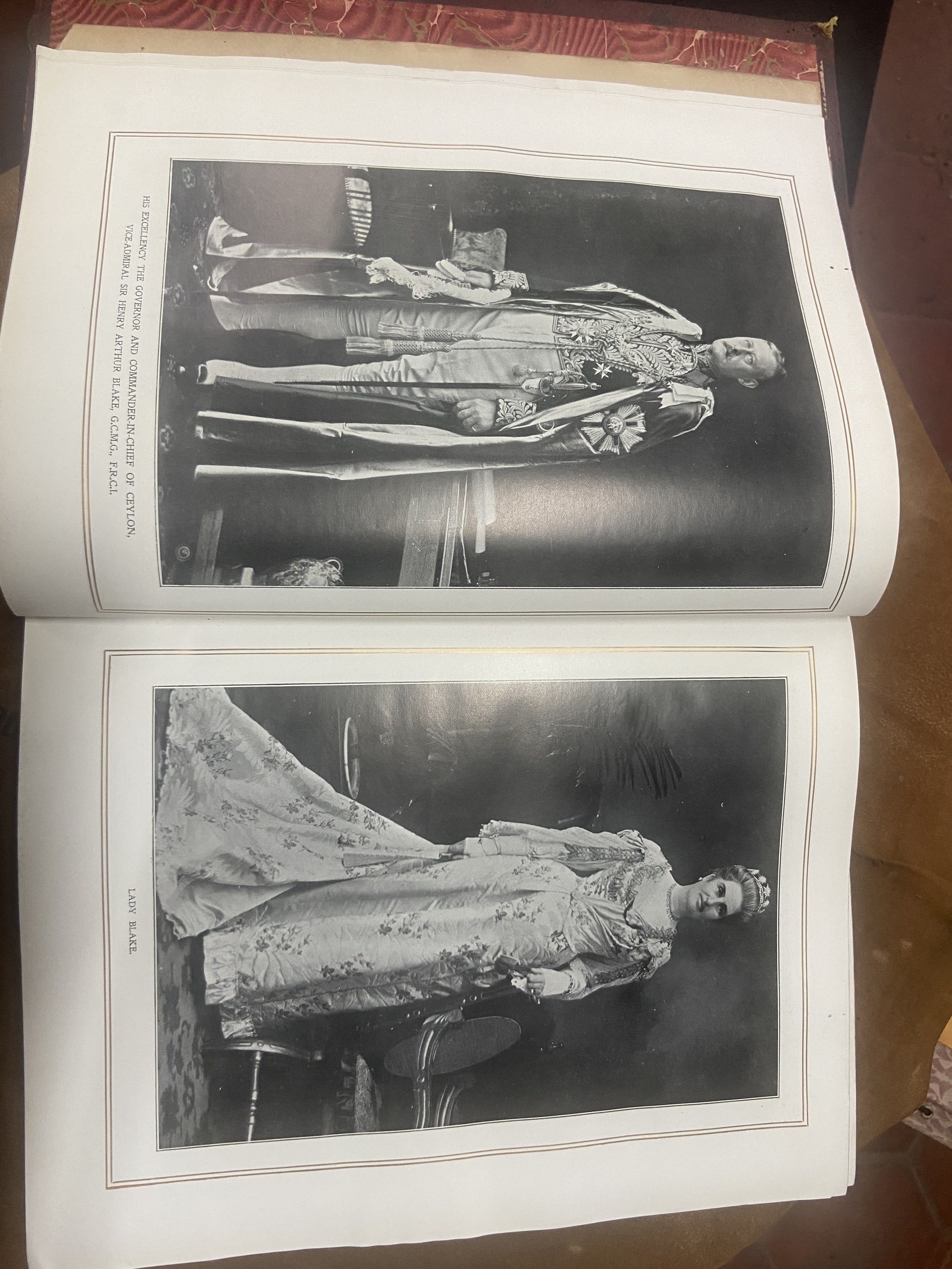 Twentieth Century Impressions of Ceylon by Arnold Wright | Full Leather binding | 1907 | Lloyds ...