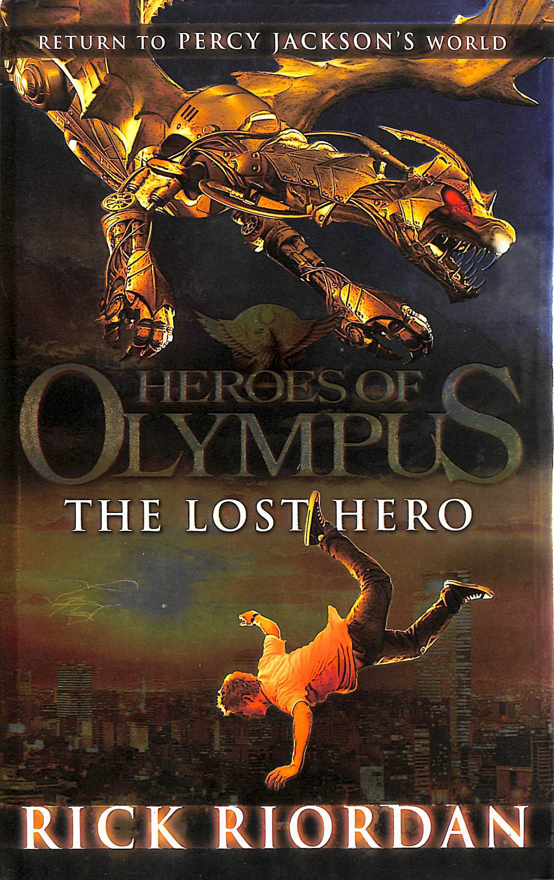 The Lost Hero Uk Cover