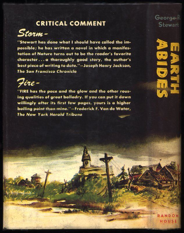 Earth Abides by Stewart, George R | Hardcover; 1st Printing | 1949 ...
