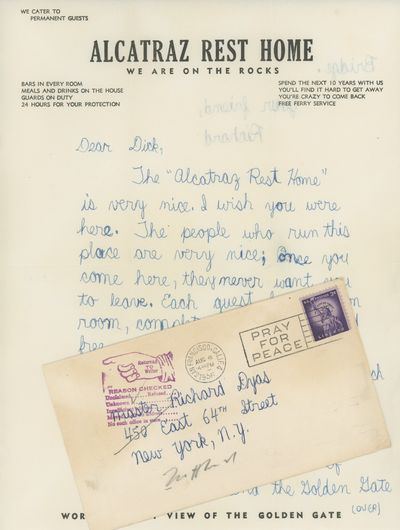 THE DEAD LETTER FILE FROM ALCATRAZ PRISON, 1951-1962 by | Search for ...