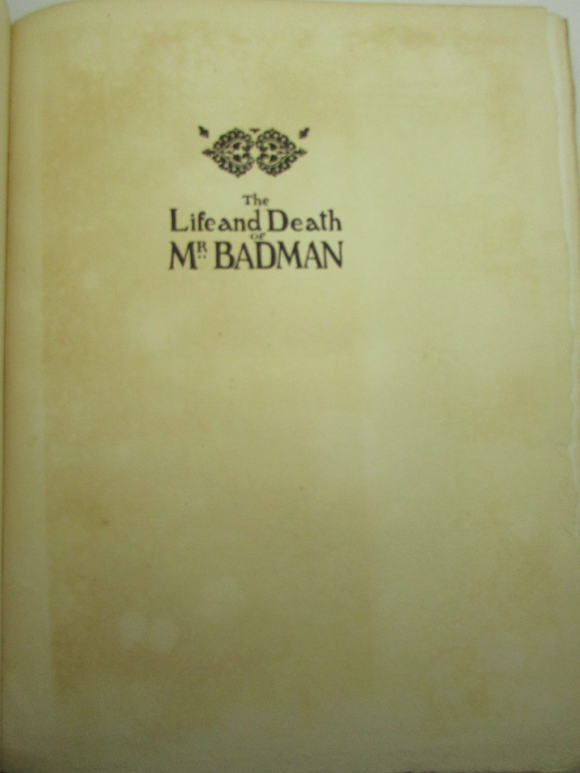 The Life and Death of Mr Badman by BUNYAN, John, | | 1900 | William ...