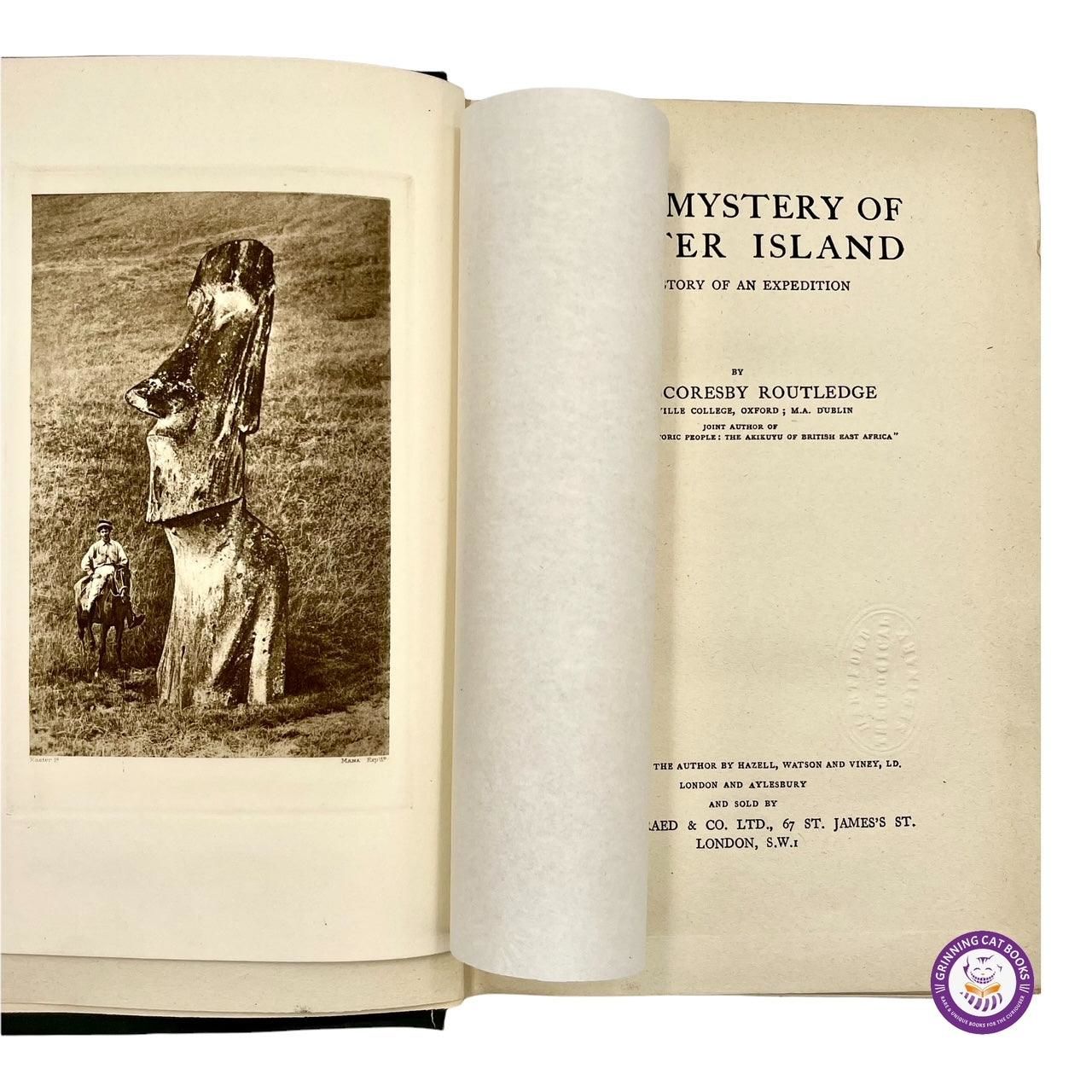 BIBLIO | The Mystery of Easter Island: The Story of an Expedition by ...