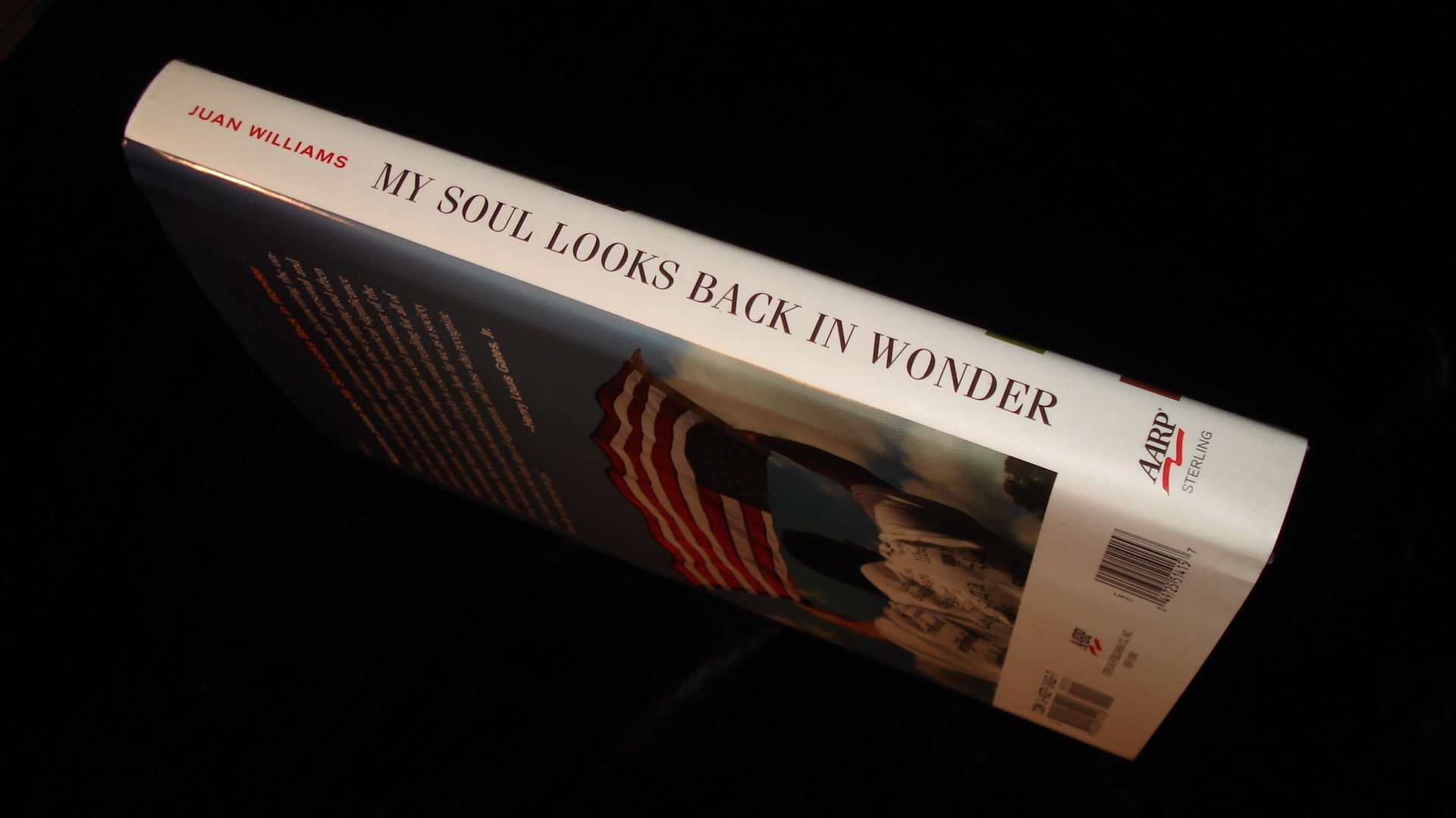 My Soul Looks Back In Wonder by Juan Williams | Hardcover Dust Jacket | 2004 | AARP Sterling ...