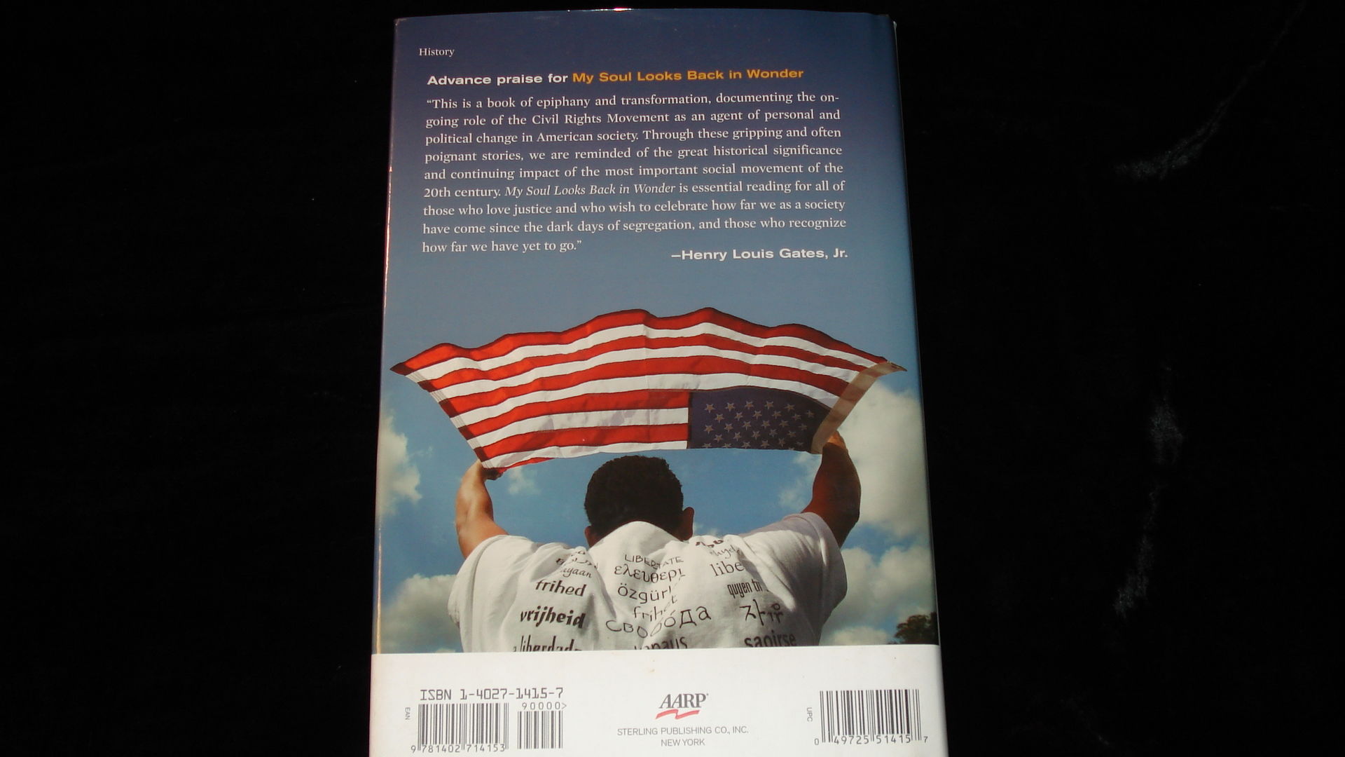 My Soul Looks Back In Wonder by Juan Williams | Hardcover Dust Jacket | 2004 | AARP Sterling ...