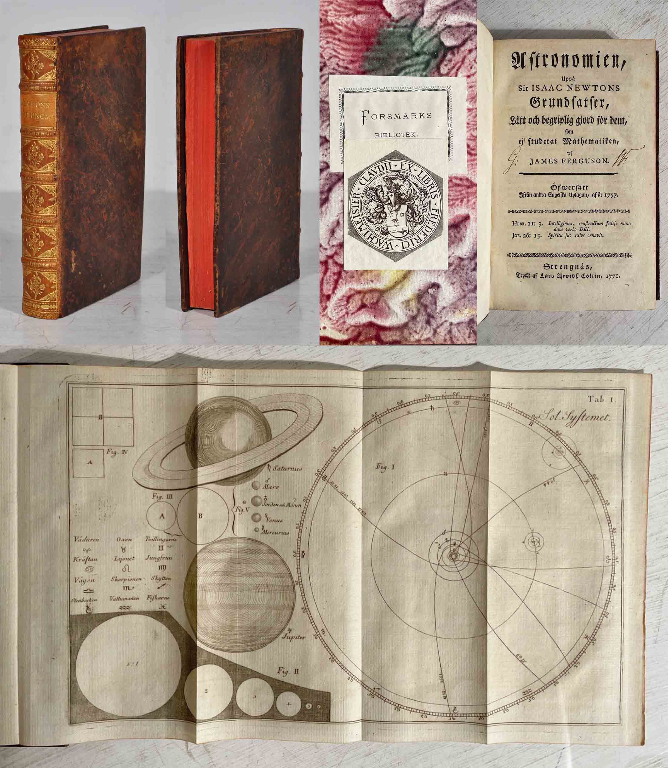 Astronomien, uppå sir Isaac Newtons grundsatser, lätt och begriplig ...