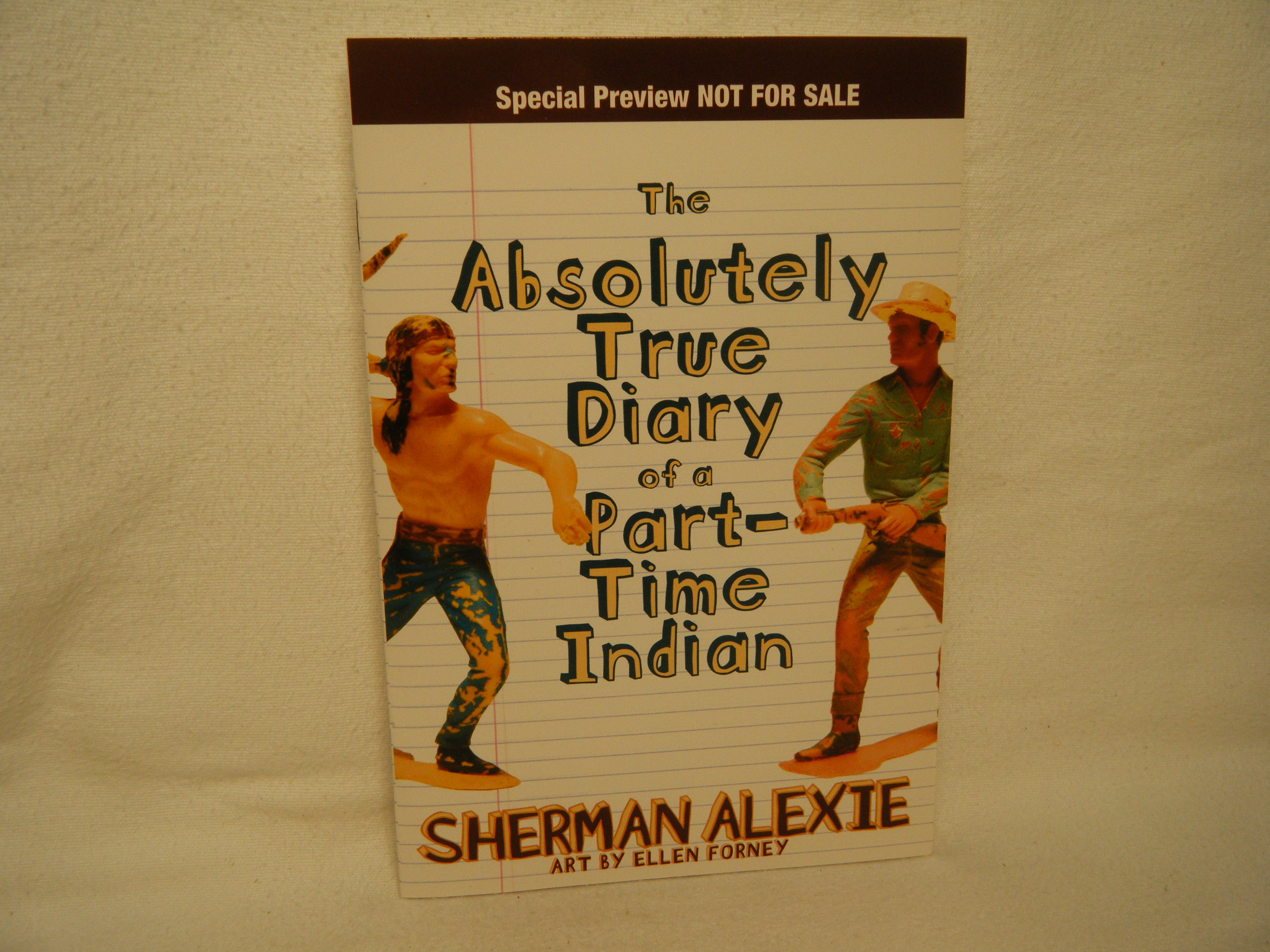 The Absolutely True Diary Of A Part Time Indian Book Cover