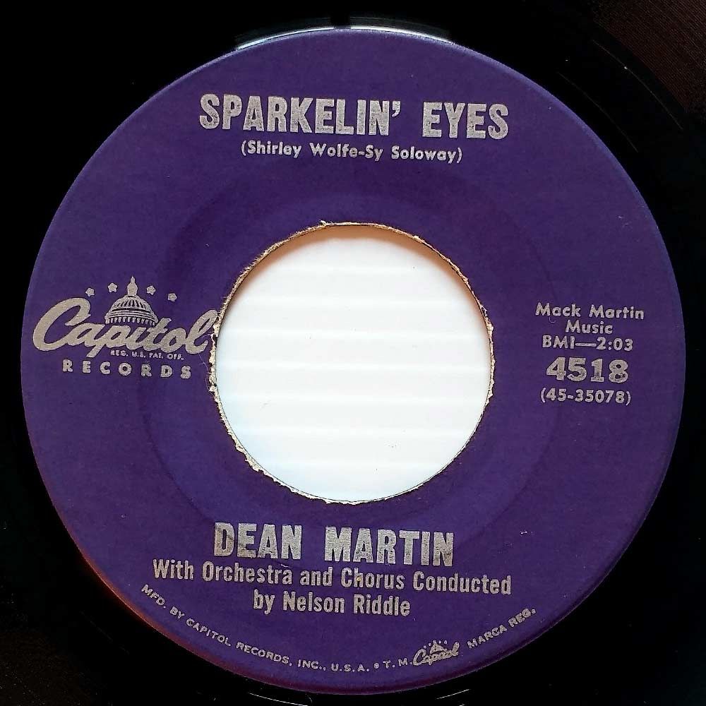 Purple Eyes Dean Martin