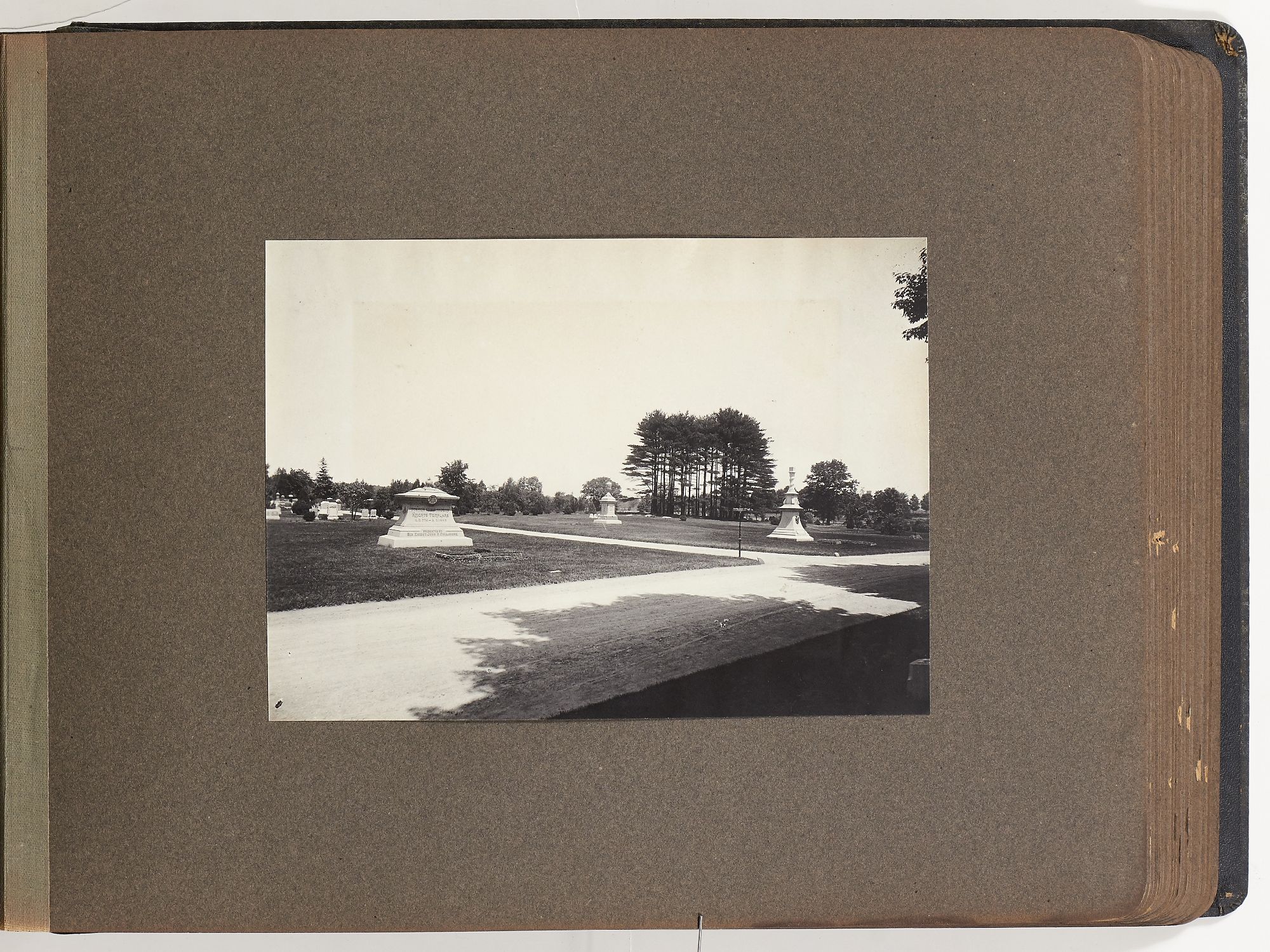 [Photo Album]: Cemetery and Landscape Architecture. Circa 1925 ...