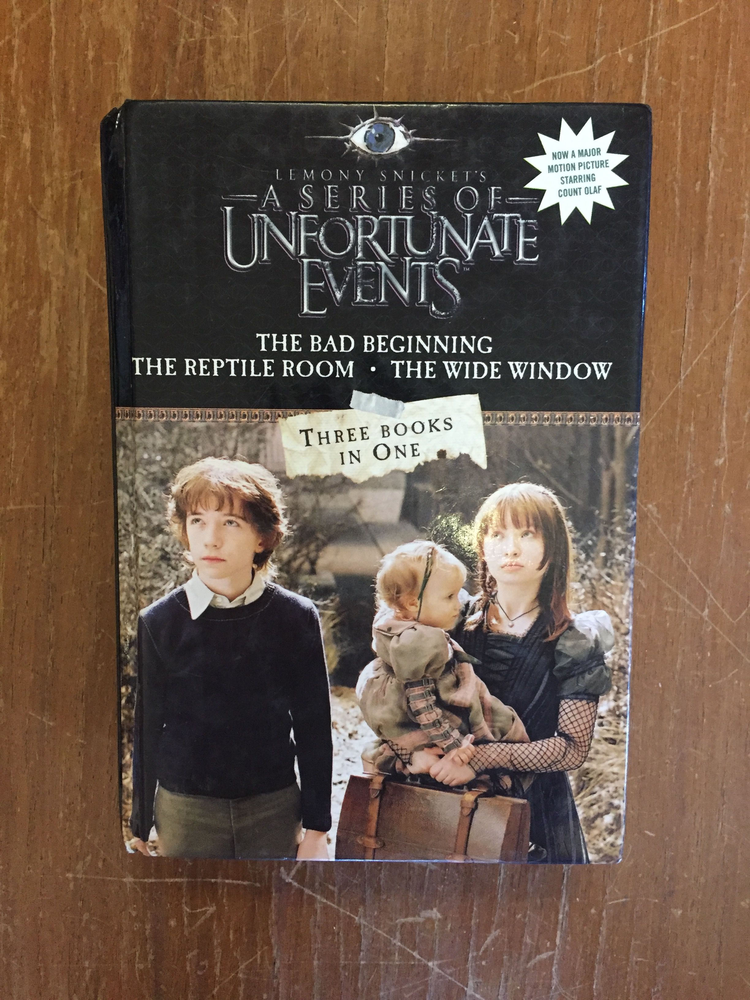 The Bad Beginning Book Cover