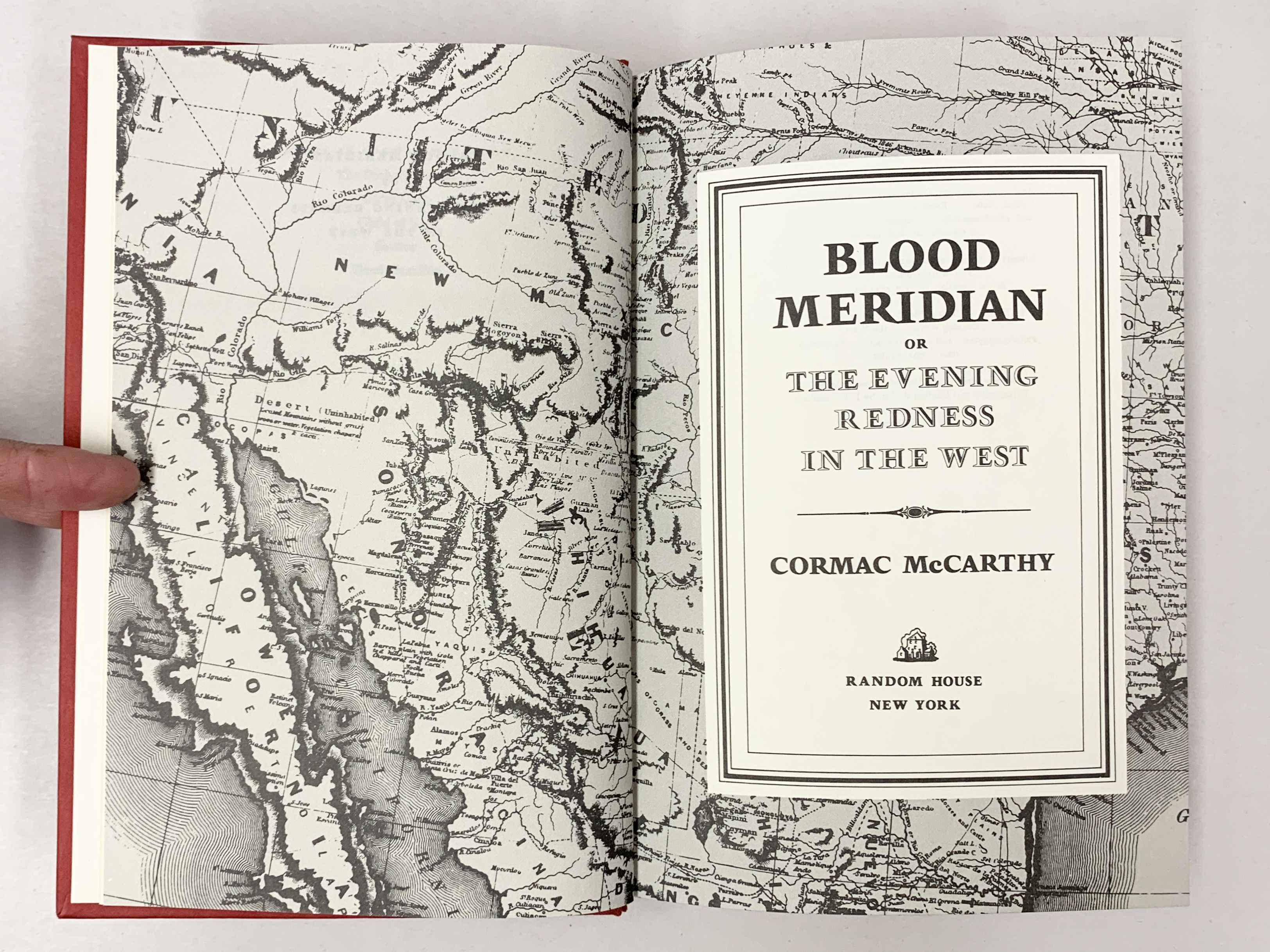 Blood Meridian or The Evening Redness in the West by McCarthy Cormac ...