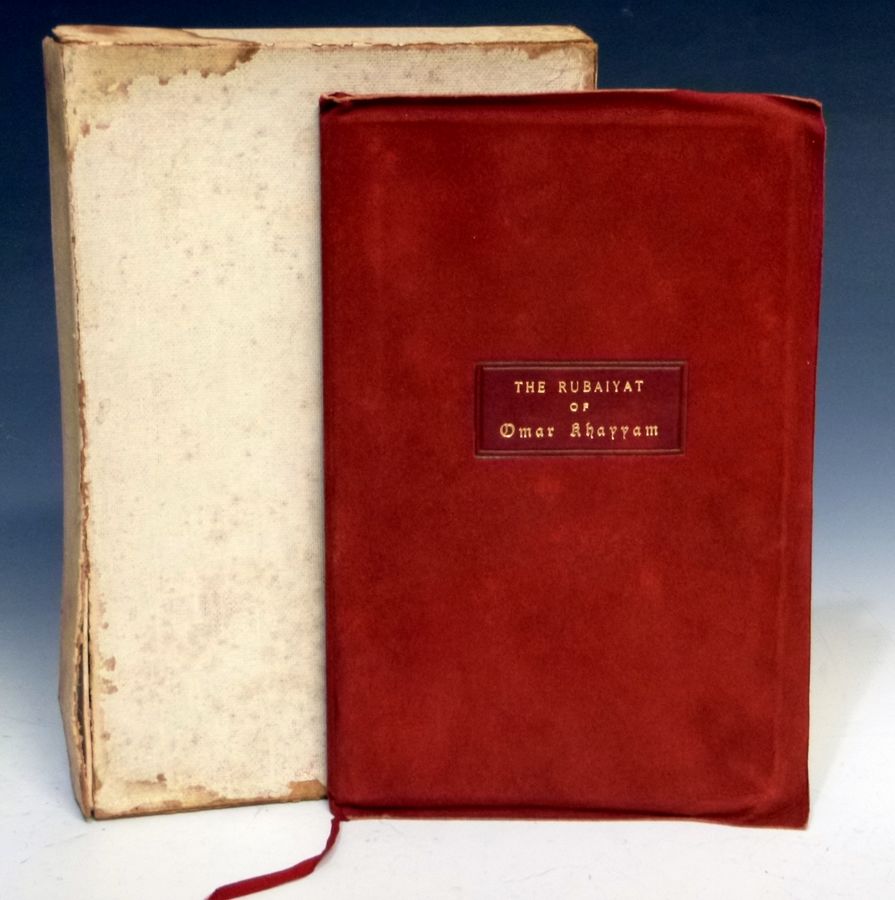 The Rubaiyat of Omar Khayyam as Rendered Into English By Edward ...