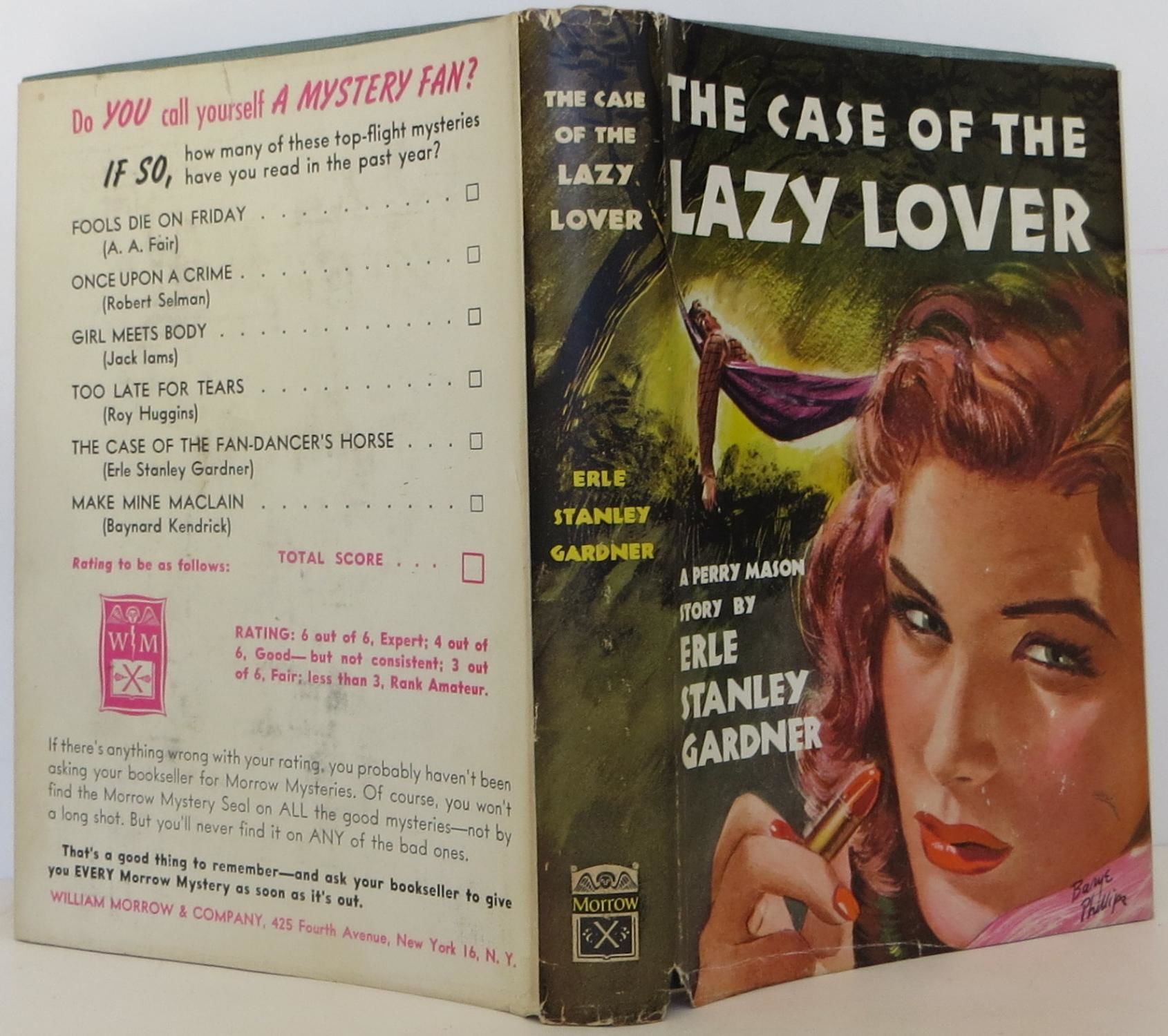 The Case of the Lazy Lover by Gardner, Erle Stanley | Hardcover | 1947 ...