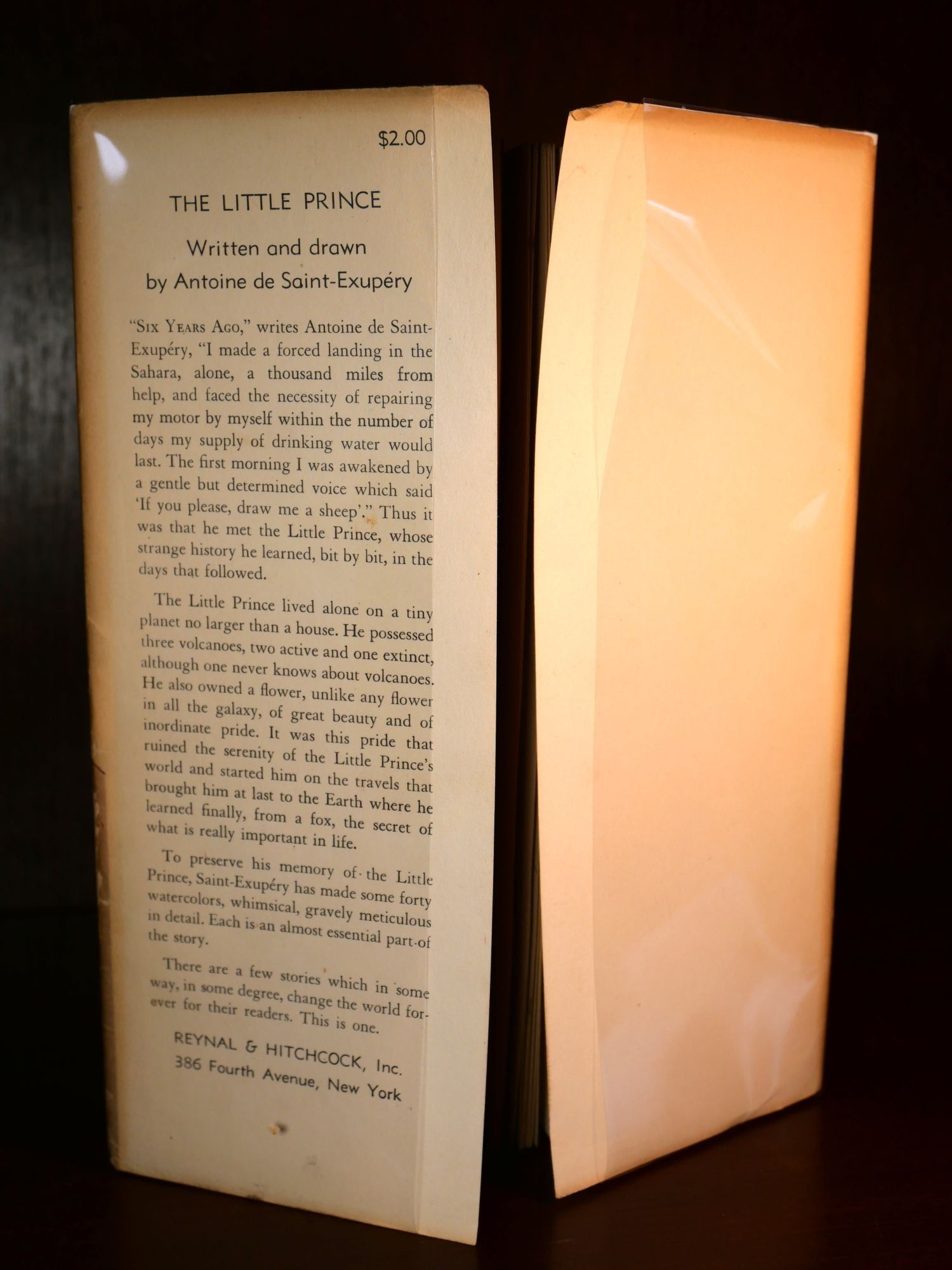The Little Prince (Le Petit Prince) - First Edition, Second Printing ...