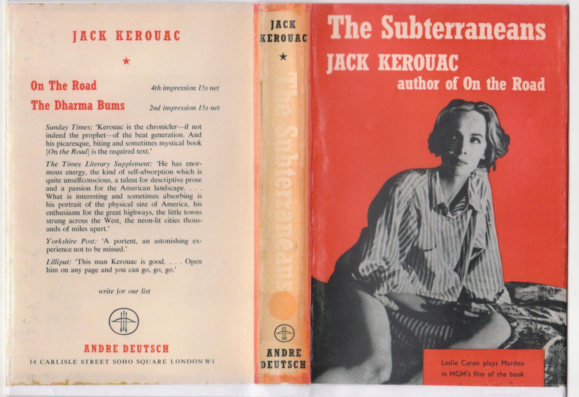 The Subterraneans by KEROUAC Jack - 1960