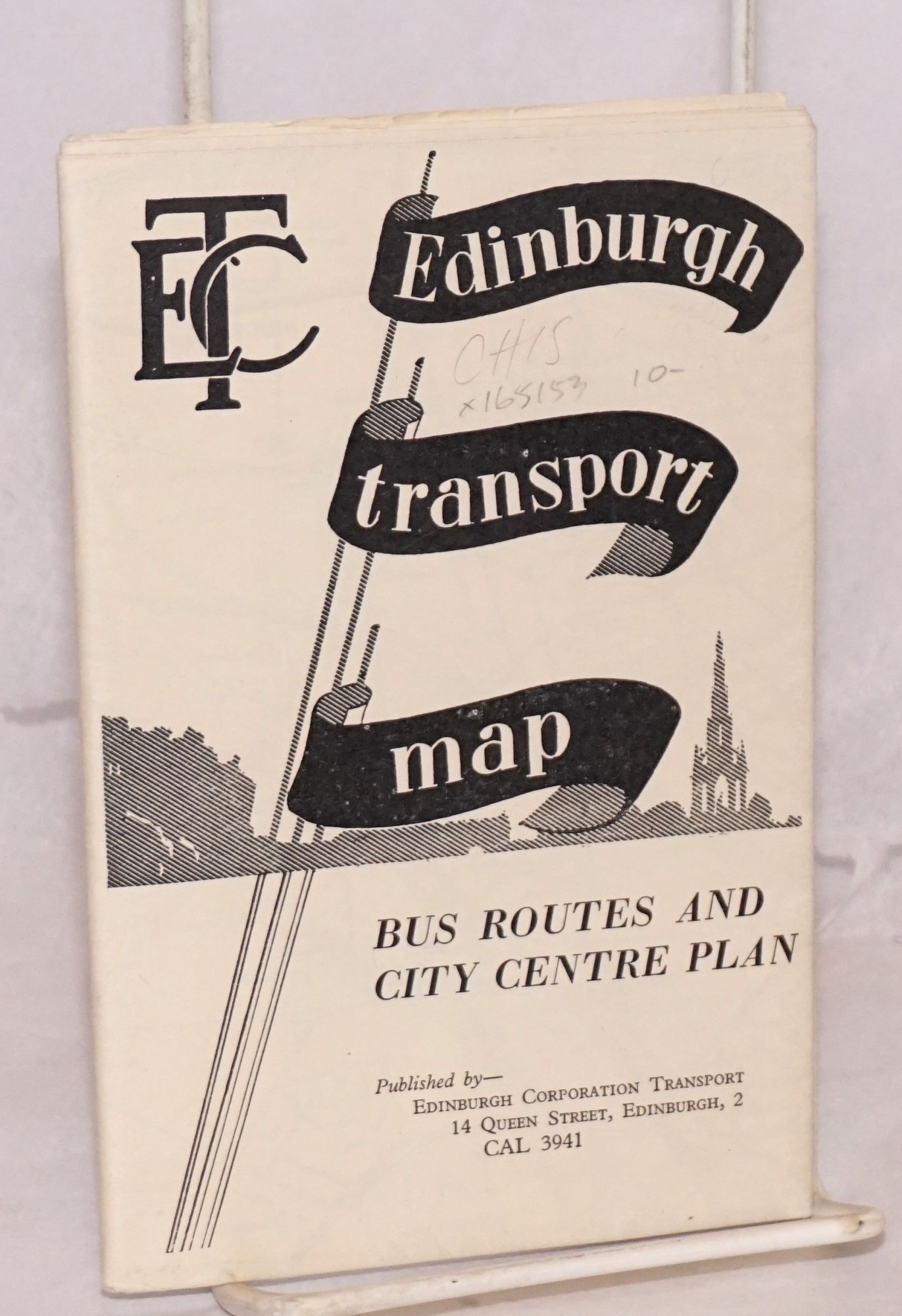 Edinburgh Corporation Transport Map Of Rome