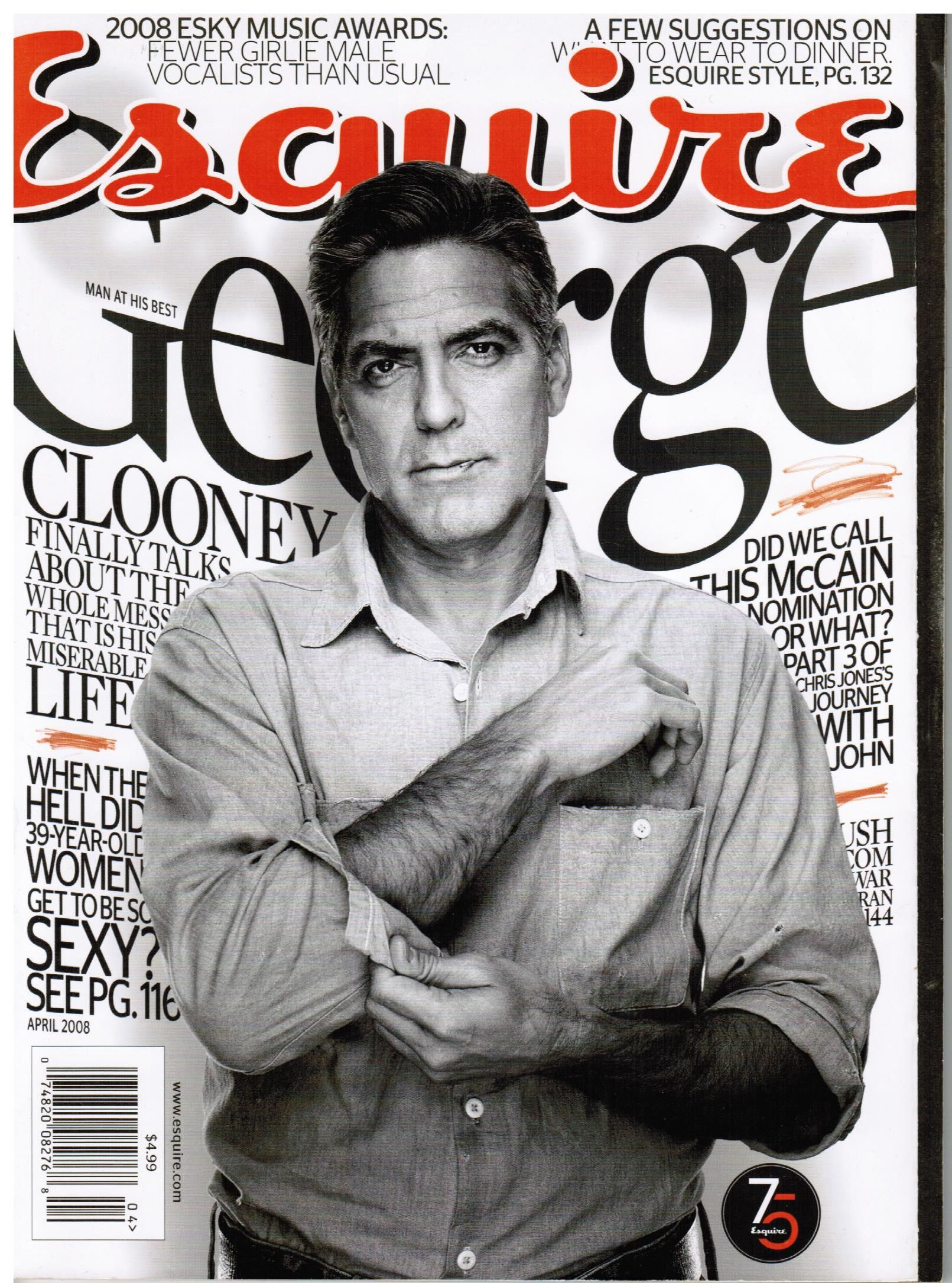 George Clooney Esquire