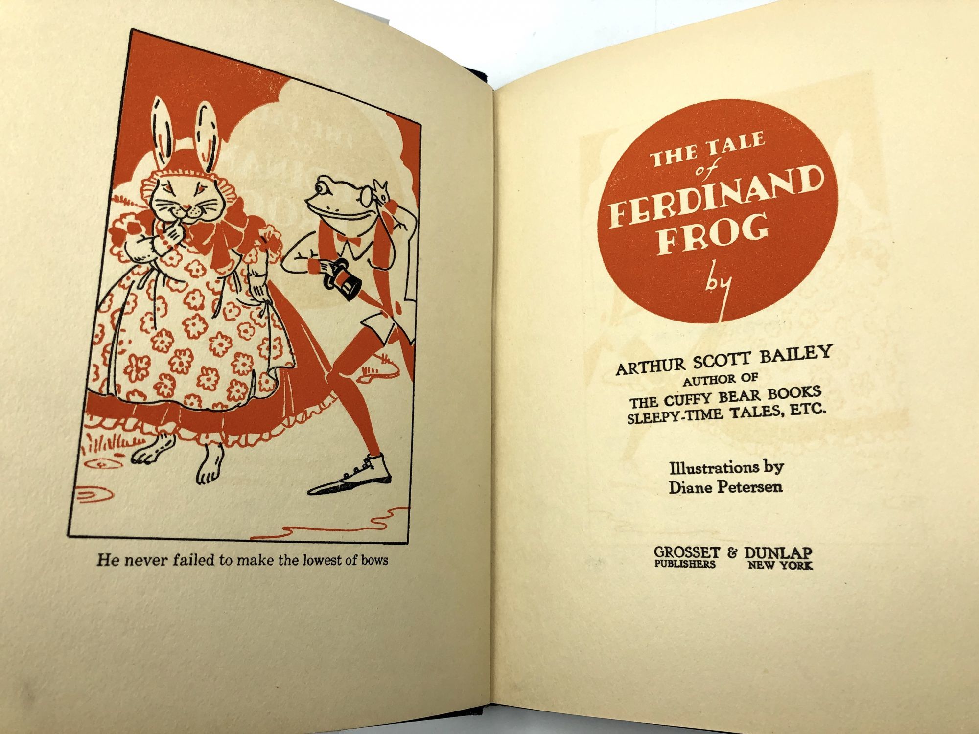 The Tale of Ferdinand Frog; Sleepy-Time Tales by Bailey, Arthur Scott ...