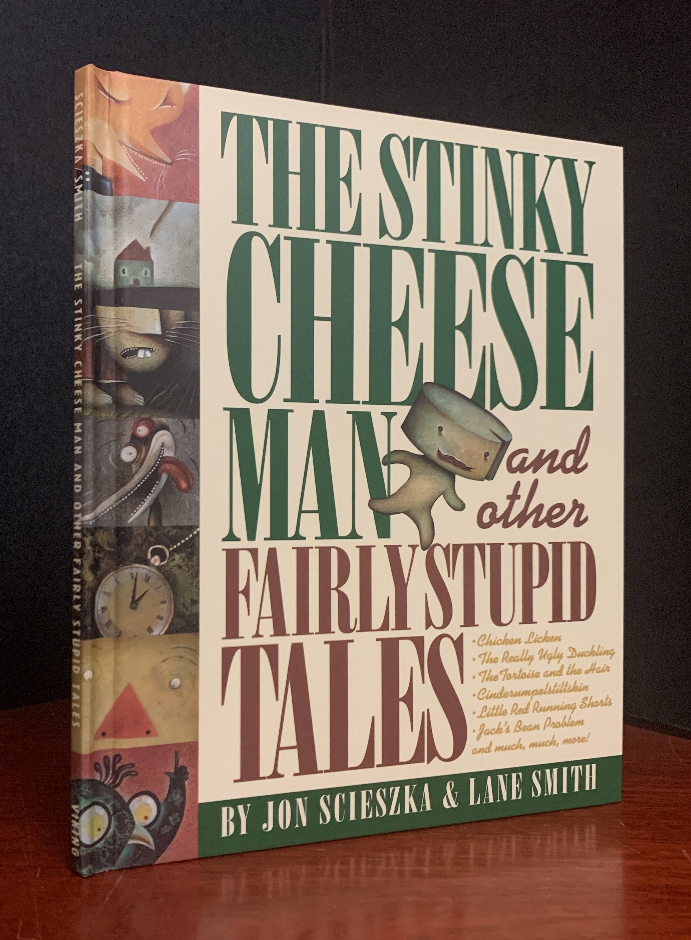 Stinky Cheese Man Book Cover