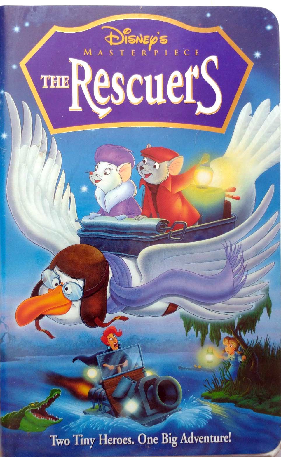 BIBLIO | The Rescuers (Disney's Masterpiece) [VHS] by Bob Newhart; Eva ...
