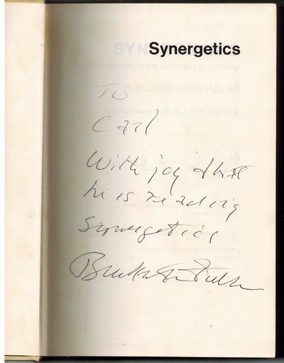 SYNERGETICS: Explorations in the Geometry of Thinking by Fuller, R ...