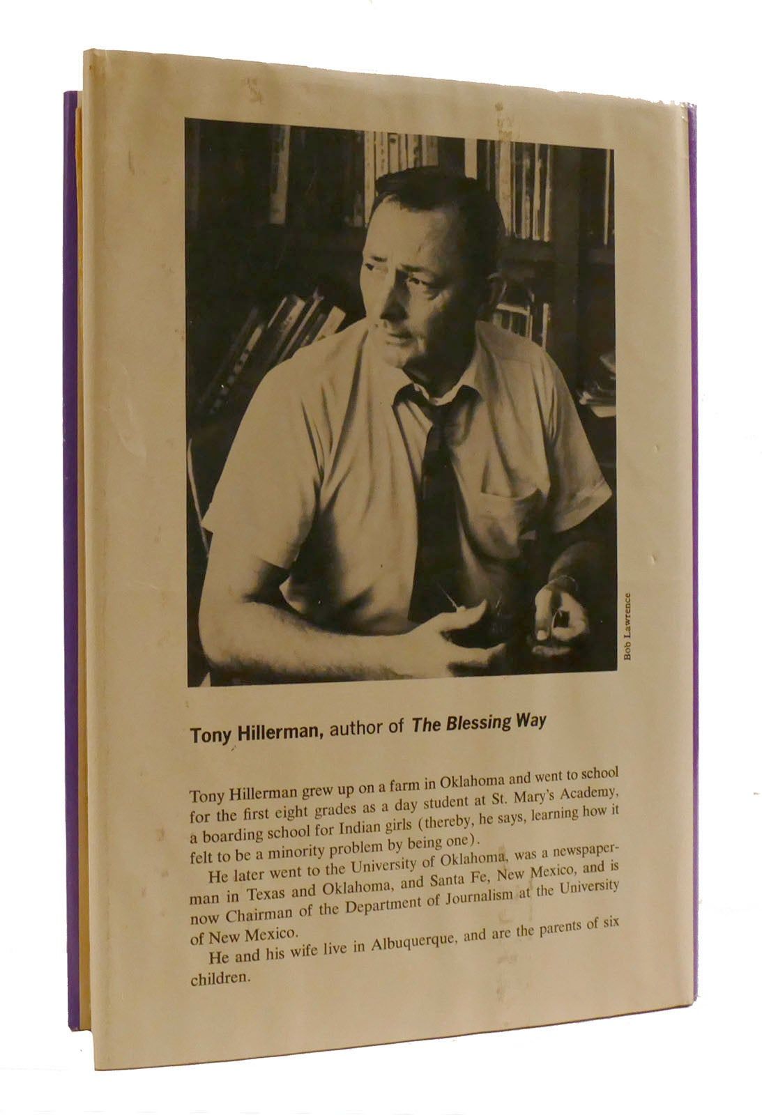 THE BLESSING WAY Signed by Tony Hillerman | Hardcover | 1970 | Harper ...