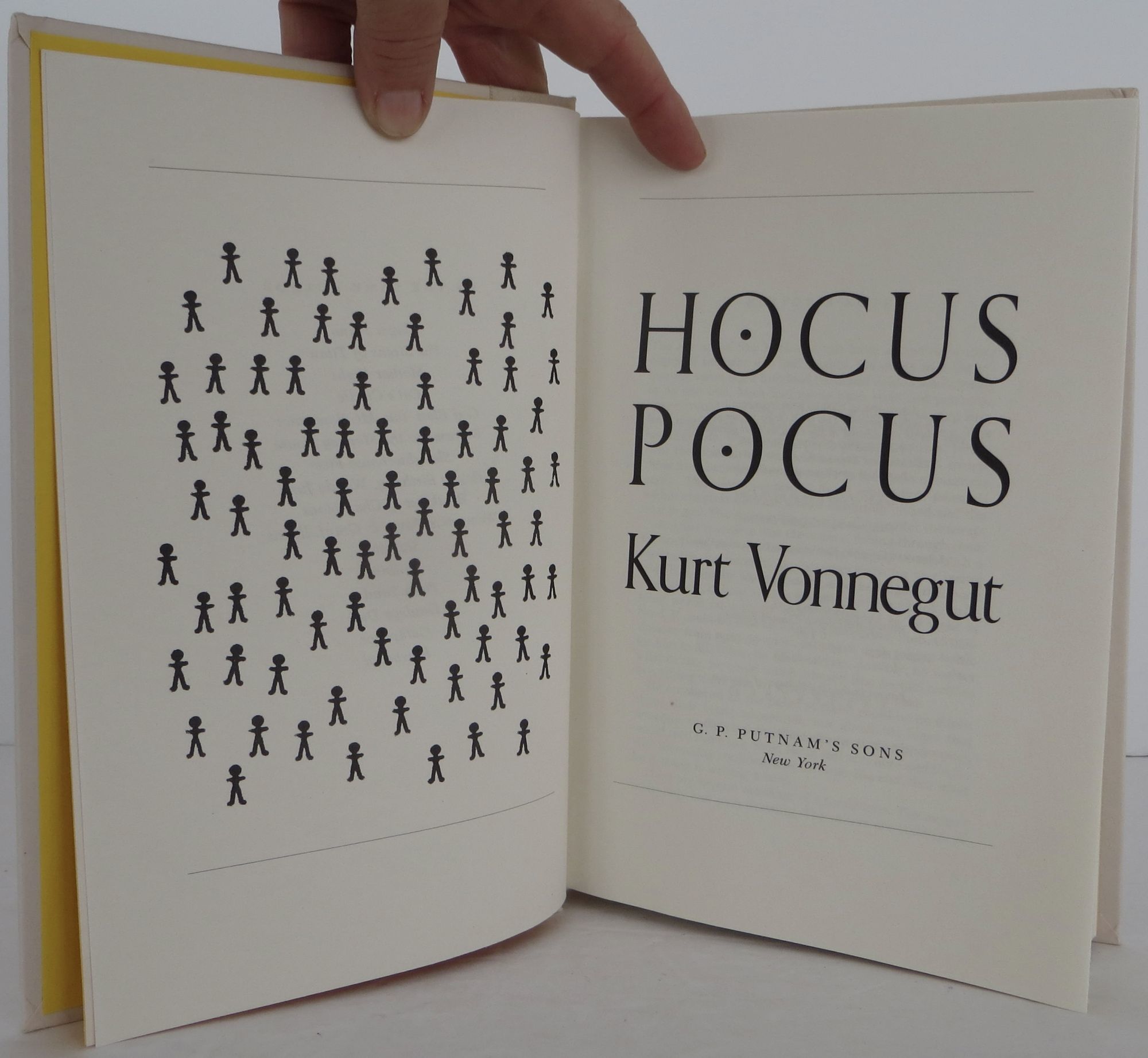 BIBLIO | Hocus Pocus by Vonnegut, Kurt | Hardcover | 1990 | G. P ...