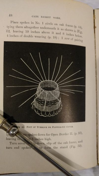 CANE BASKET WORK: A PRACTICAL MANUAL ON WEAVING USEFUL AND FANCY ...