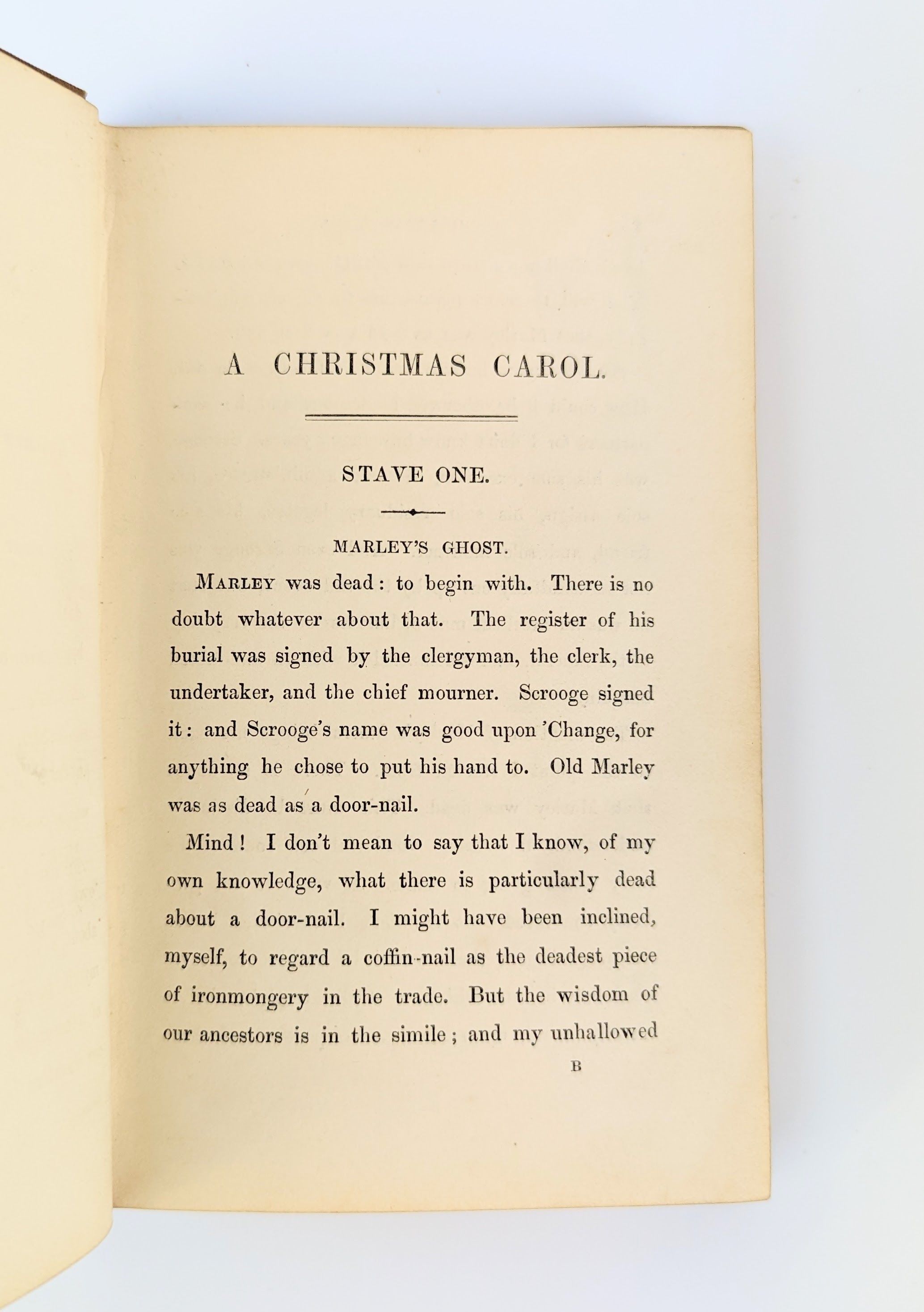 A Christmas Carol by Dickens, Charles | 1844 | Chapman & Hall | Biblio